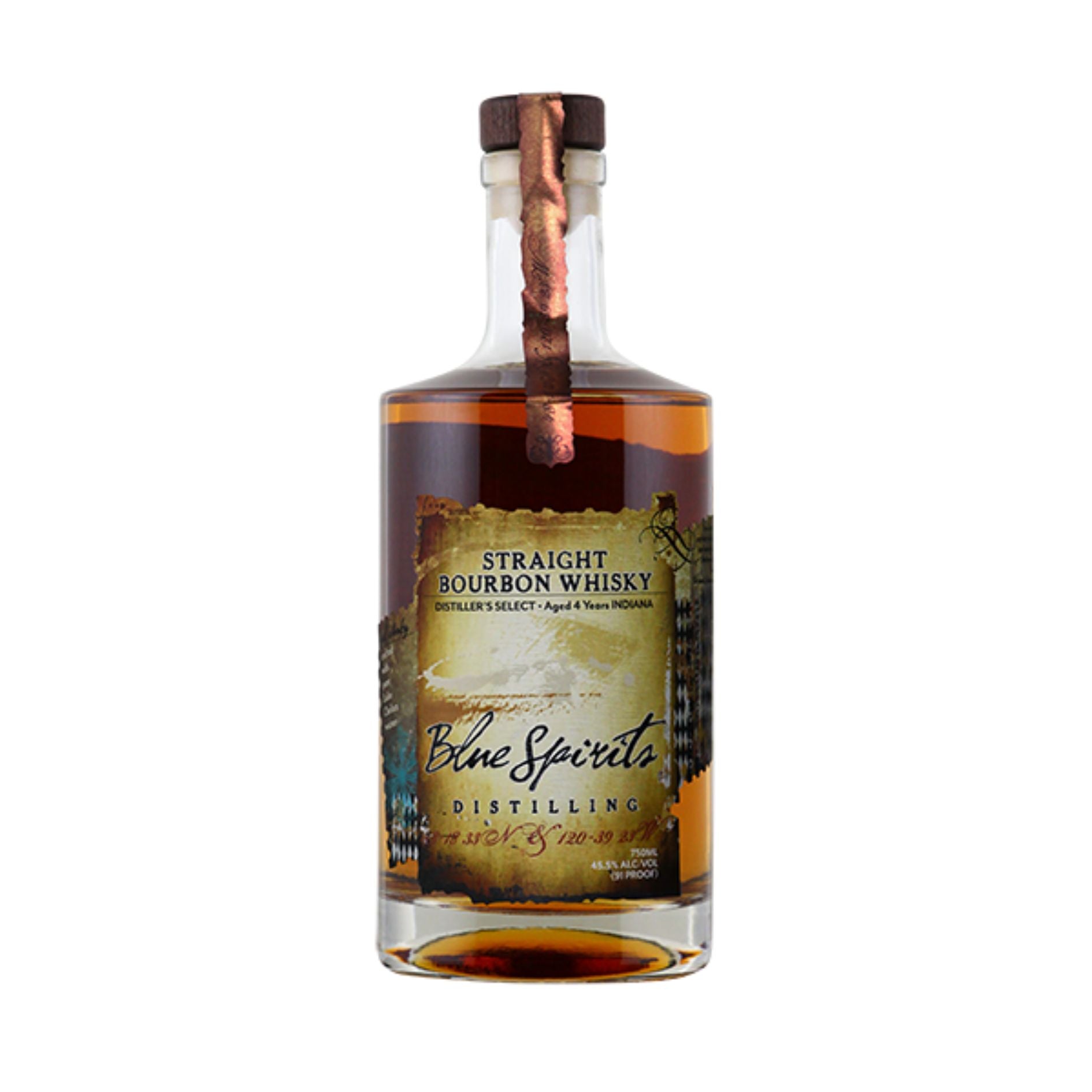 Blue Spirits Distilling Straight Bourbon Whisky – The Liquor Mall USA