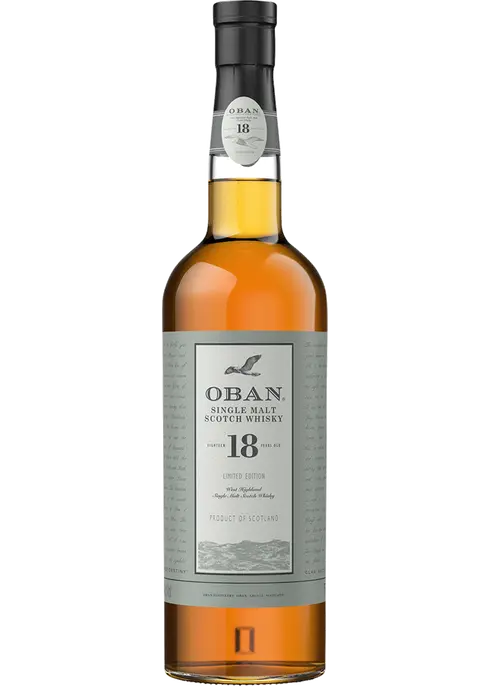 Oban 18 Year Old Single Malt Scotch Whisky – The Liquor Mall USA