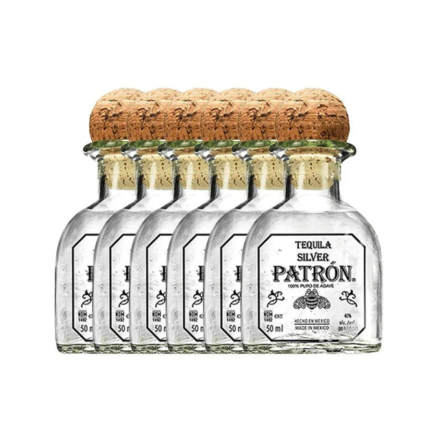 Patron Tequila Silver 80 50Ml 6 pack – The Liquor Mall USA