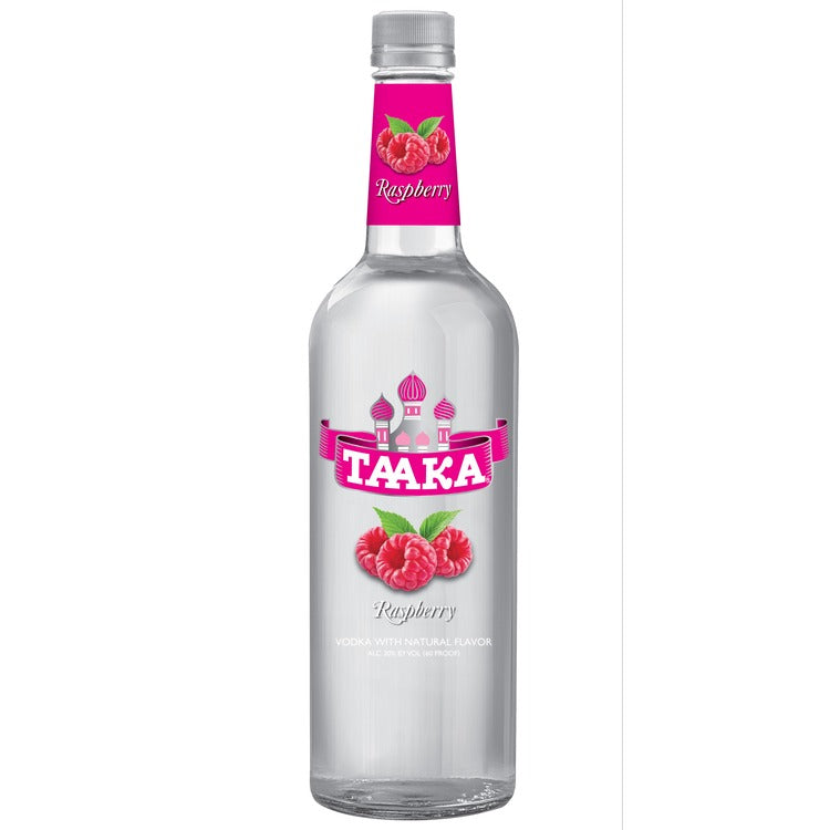 Taaka Raspberry Flavored Vodka 60 1L – The Liquor Mall USA