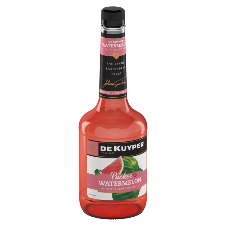 Dekuyper Sour Watermelon Schnapps Pucker 30 1L – The Liquor Mall USA