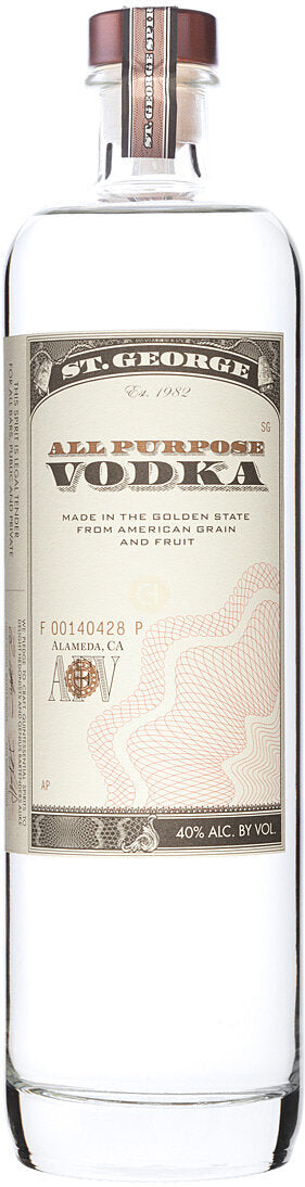 St. George Spirits All Purpose Vodka – The Liquor Mall USA