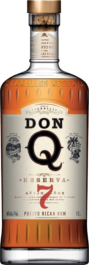 Don Q Reserva 7 Year Old Rum – The Liquor Mall USA