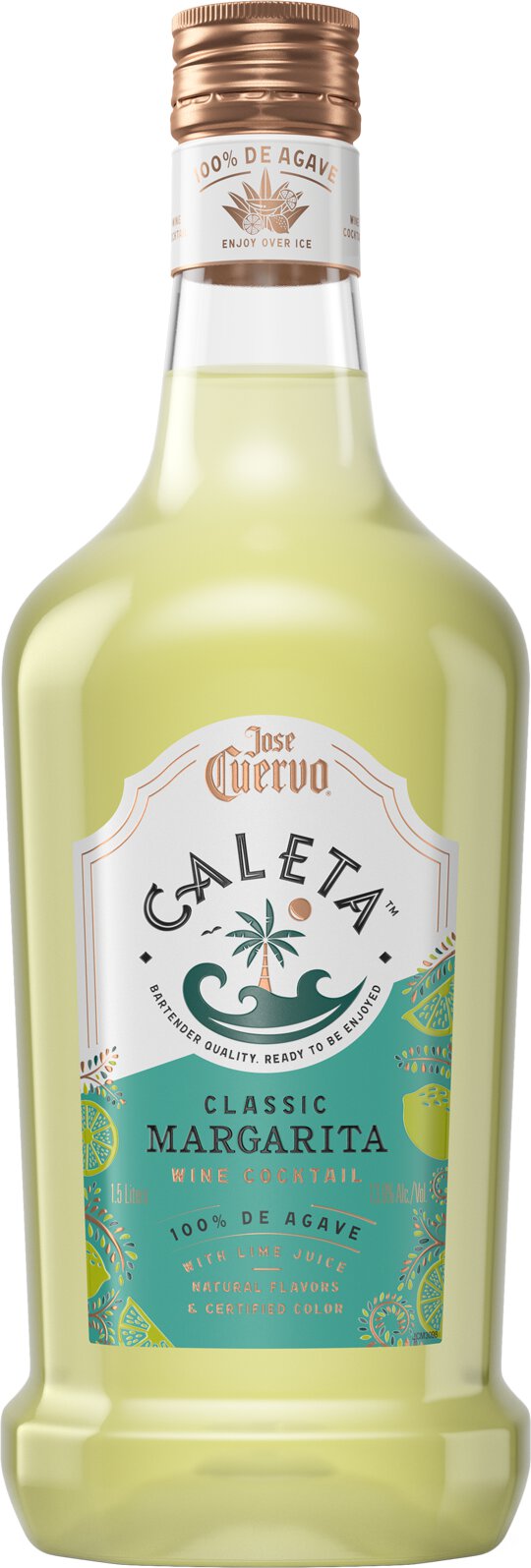 Jose Cuervo Caleta Classic Margarita Wine Cocktail spirits – The Liquor ...